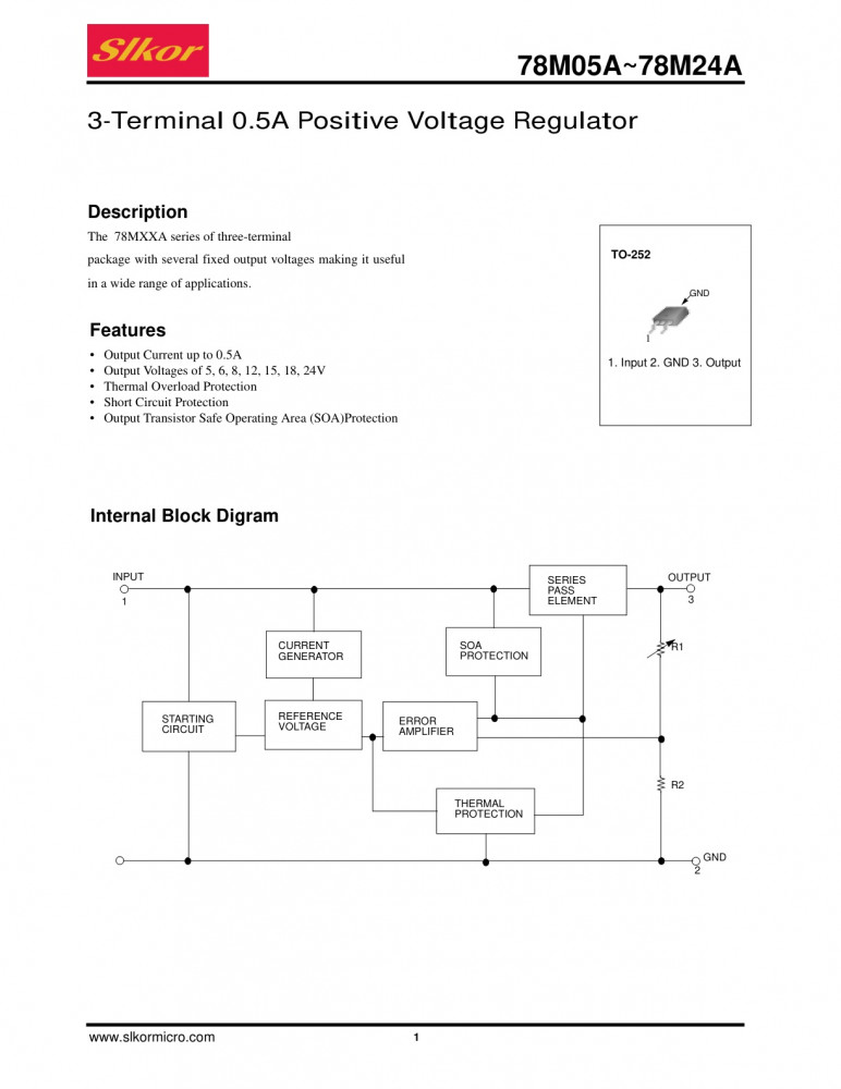 78M12A datasheet page 1