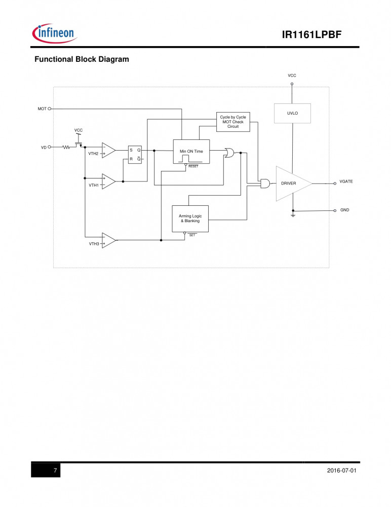 IR1161 technical document page 7