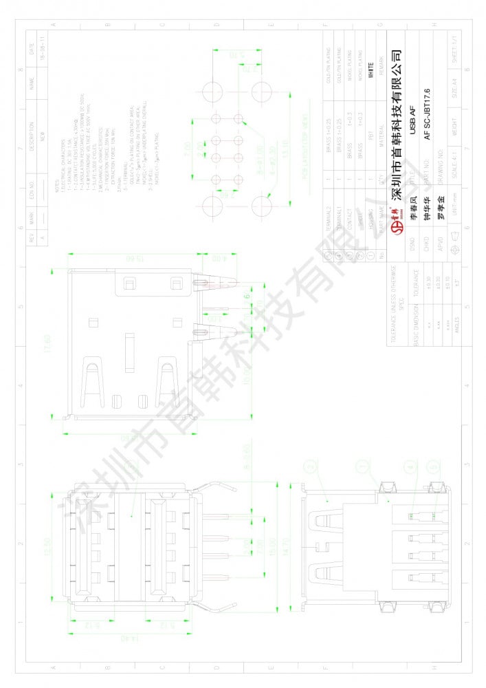 AF SC-JBT17.6 specification page 1