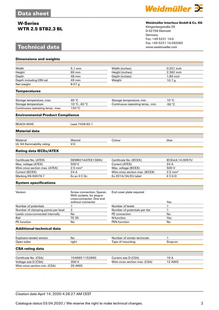 8731660000 technical document page 2