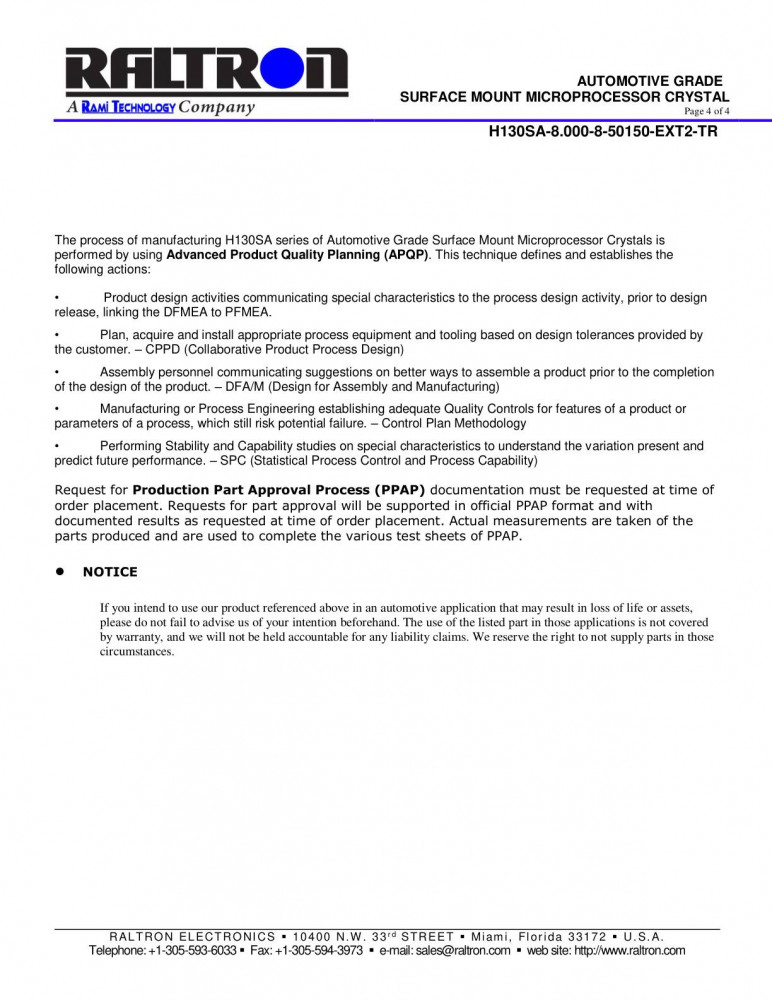 H130SA-8.000-8-50150-EXT2-TR datasheet page 4