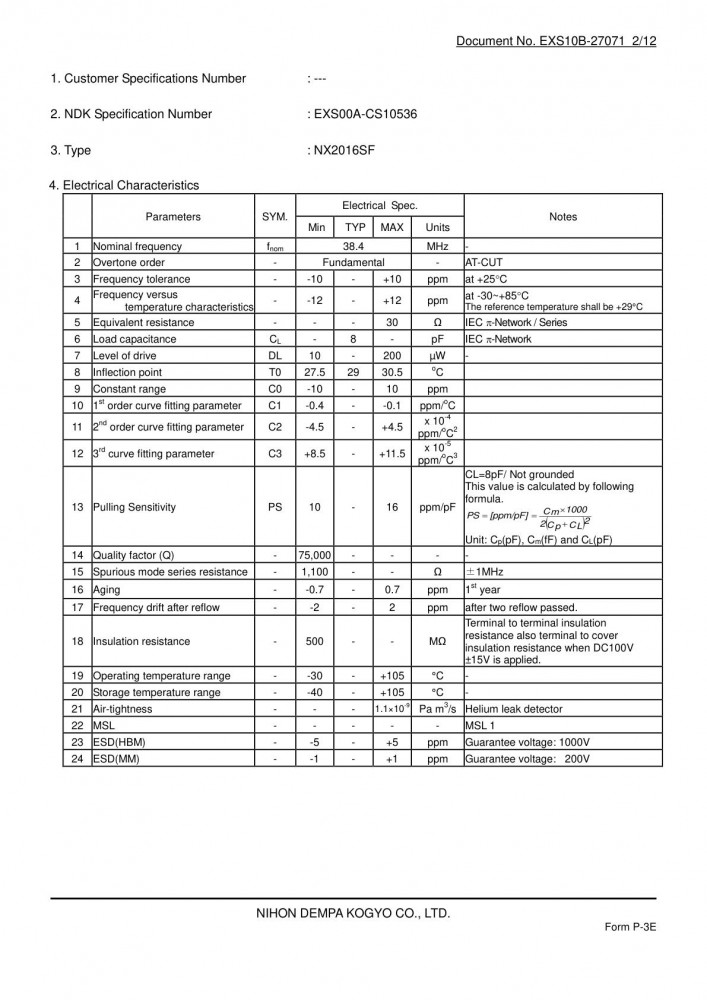 EXS00A-CS10536 specification page 2