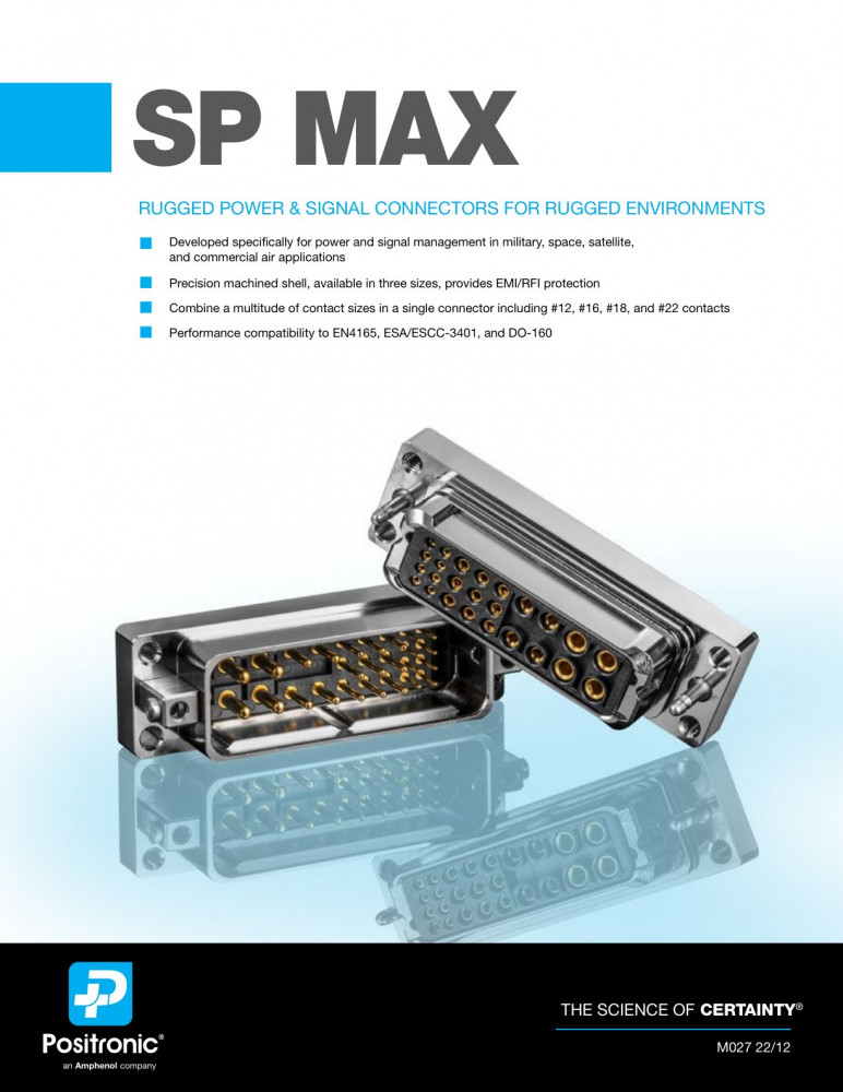 SP MAX technical document page 1