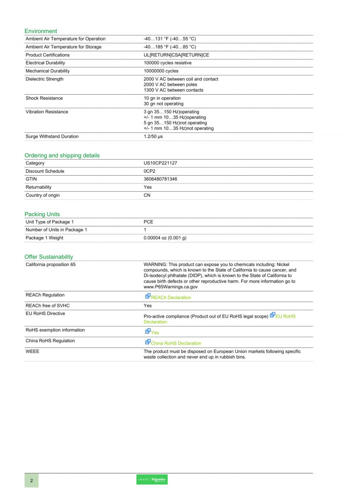 792XDXCL24D technical document page 2