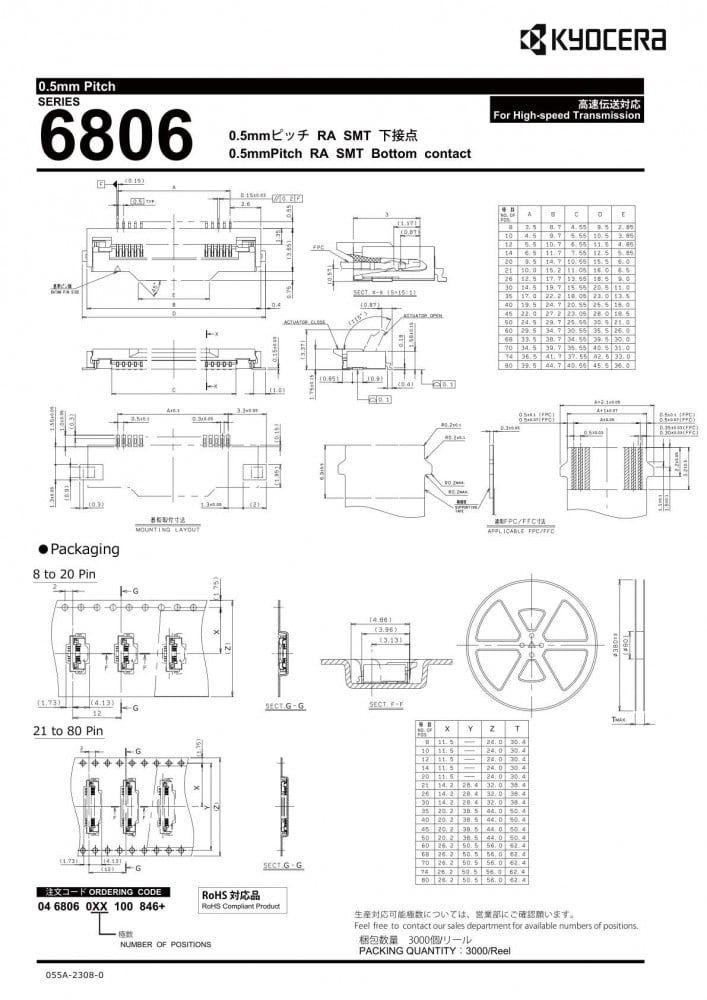 Dialight 250753814504 technical document image