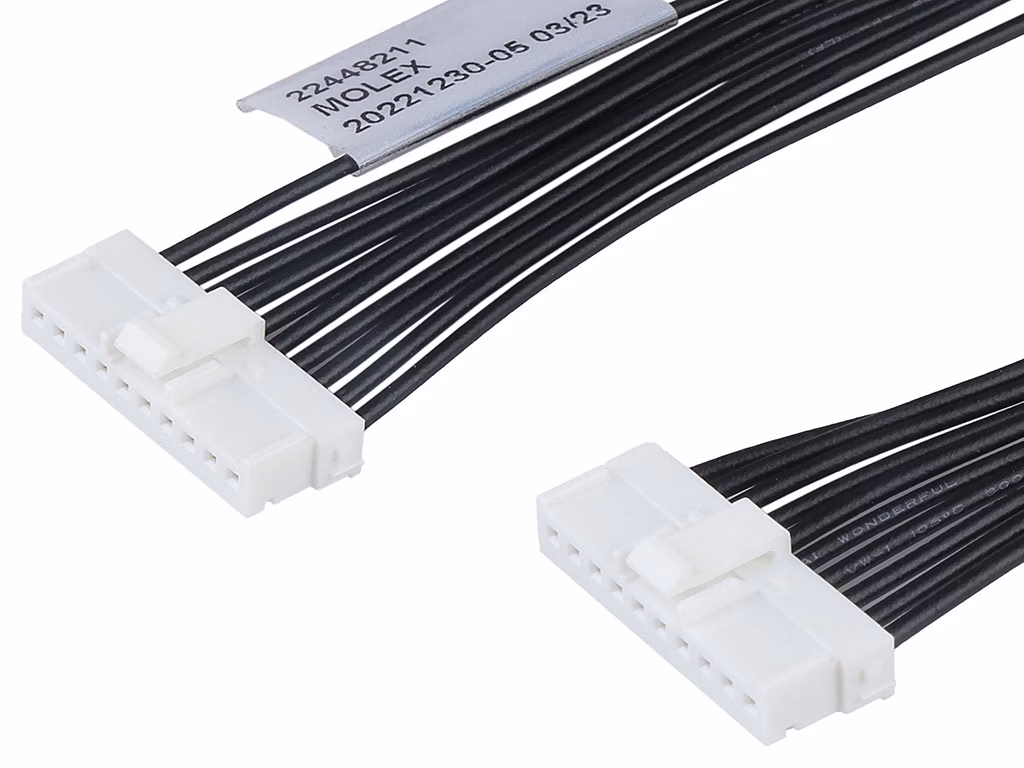 MicroTPA-to-MicroTPA Off-the-Shelf (OTS) Cable Assembly, 2.00mm Pitch, Single Row, 150.00mm Length, 10 Circuits, Natural for sale