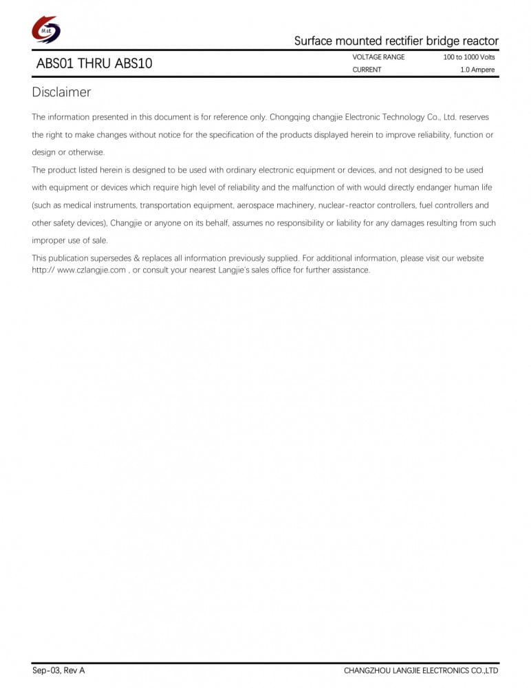 ABS10 datasheet page 7