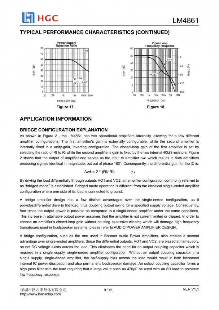 LM4861DRG datasheet page 9