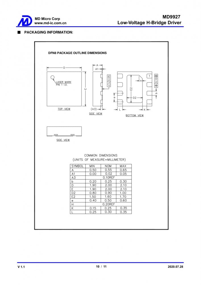 MD9927ESF4 datasheet page 10