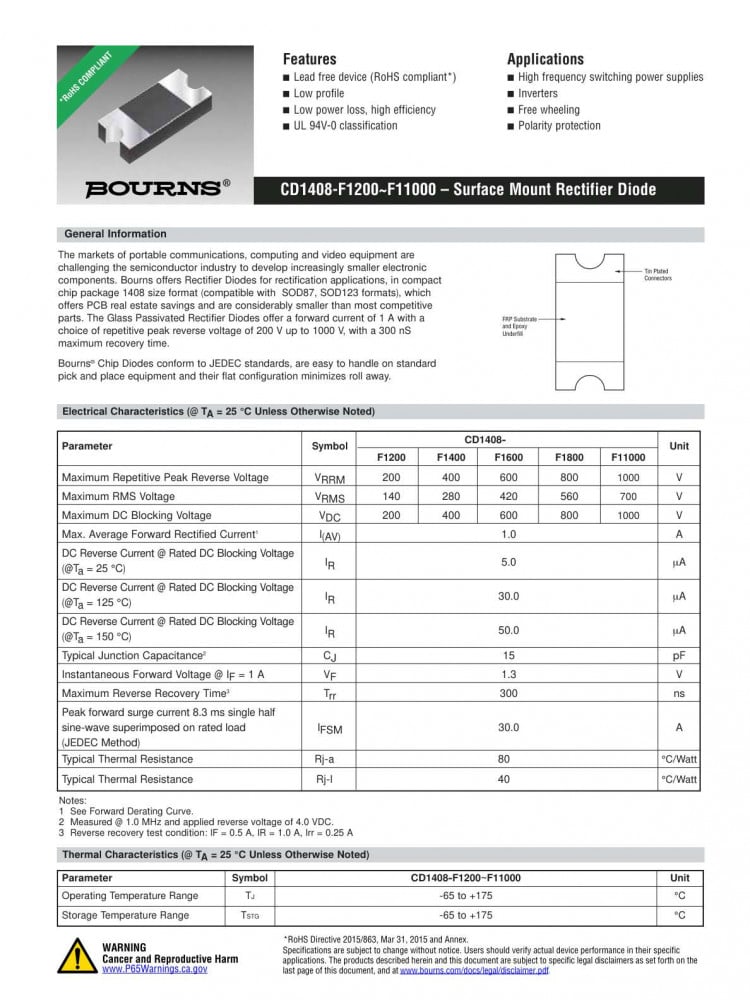 CD1408-F11000 technical document page 1