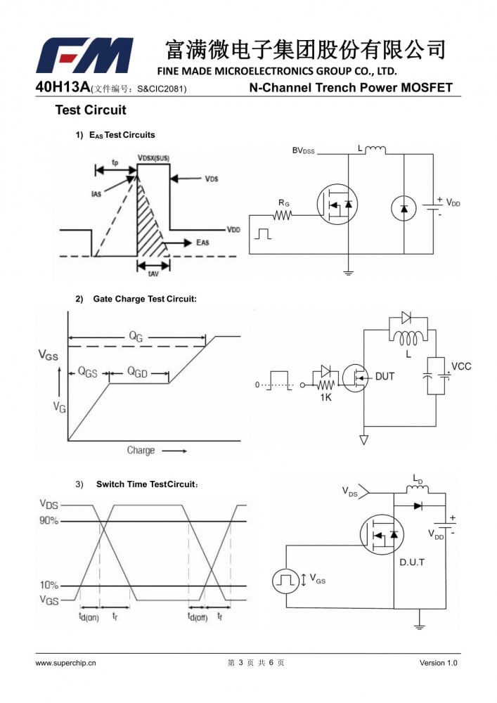 FM 40H13A datasheet page 3