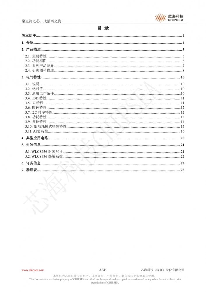CSA37F71 datasheet page 3