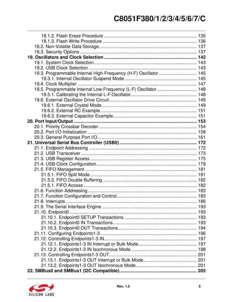 C8051F384-GQ technical document page 5