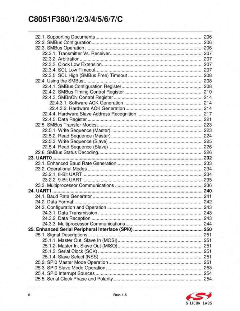 C8051F384-GQ technical document page 6