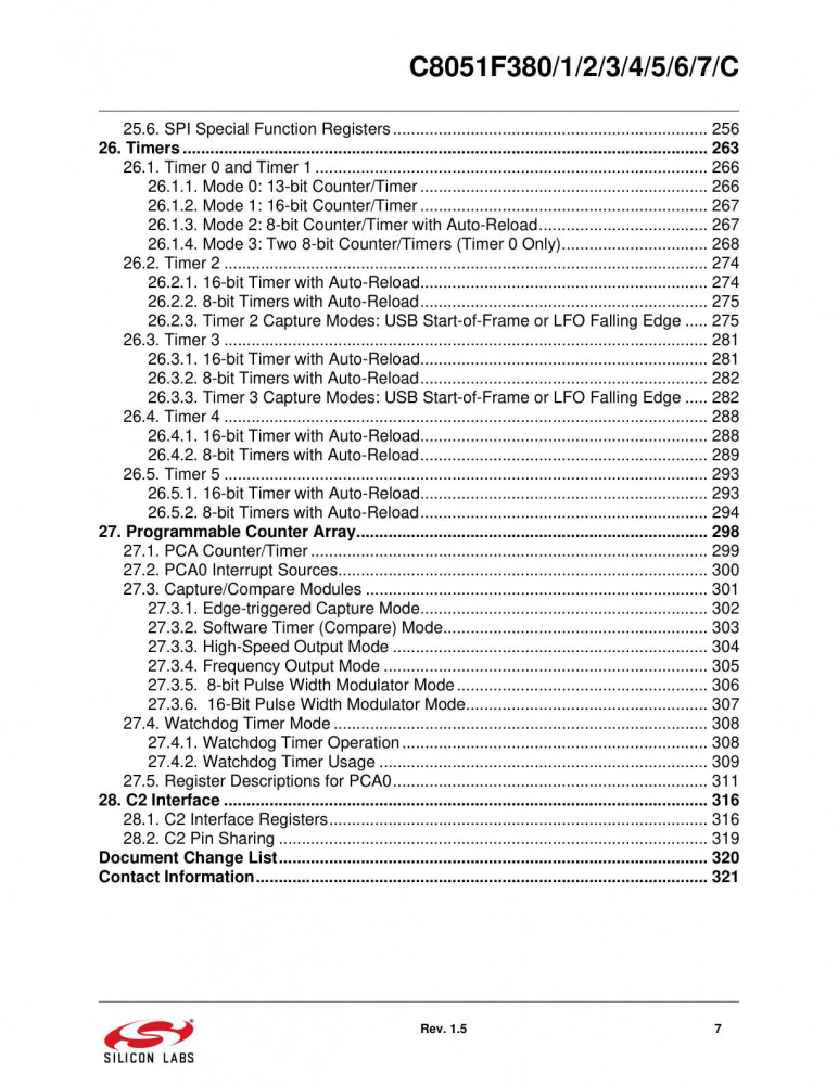 C8051F384-GQ technical document page 7