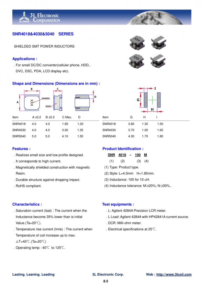 3L COILS catalogue page 4