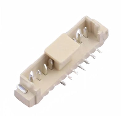 Zhongdi WAFER-MX1.25-4PLT-W1-P Male Header Pin Connector