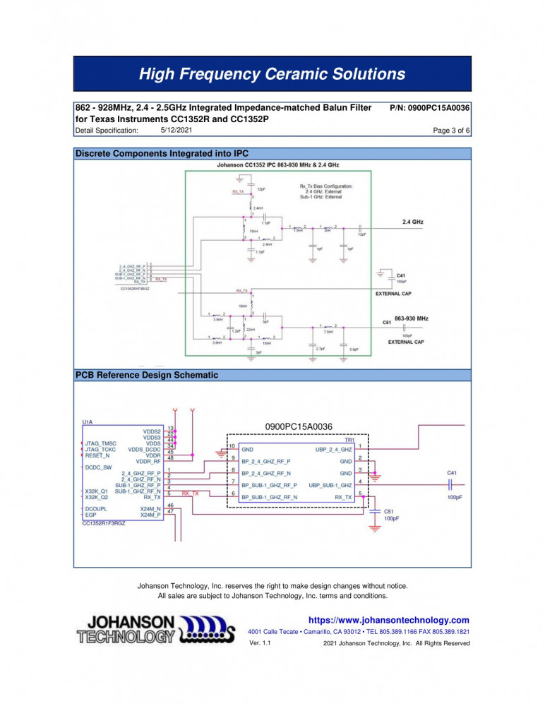 0900PC15A0036E datasheet page 3