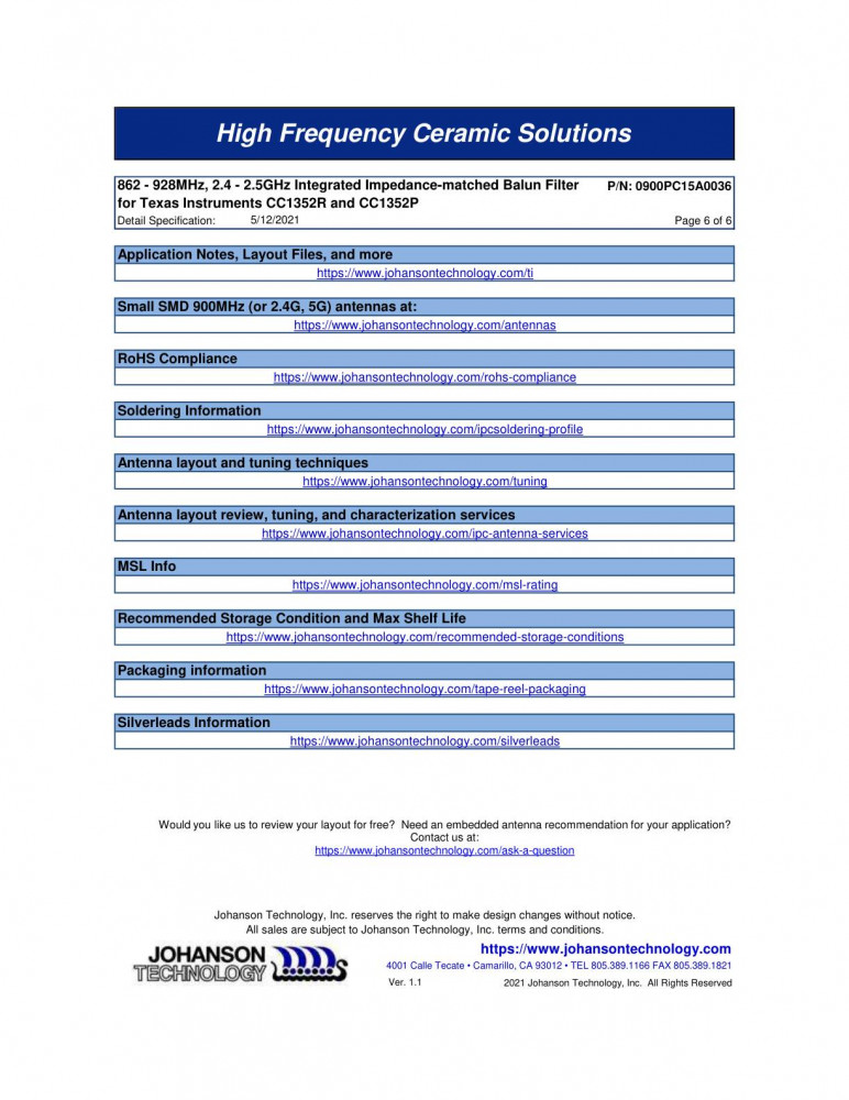 0900PC15A0036E datasheet page 6