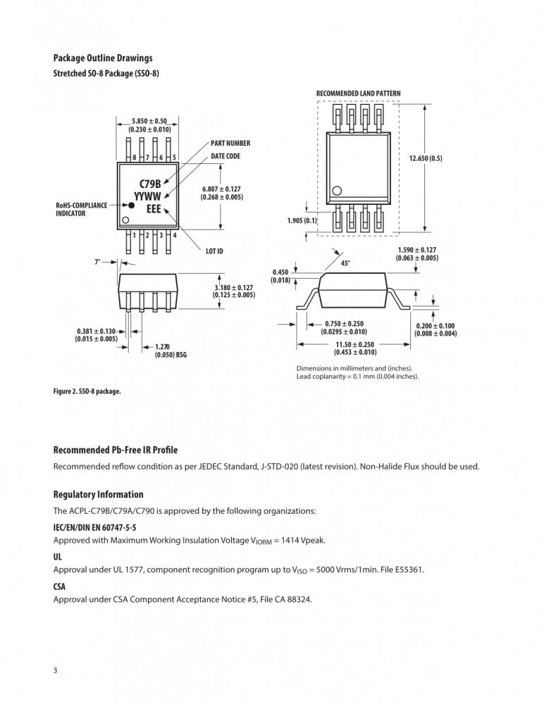 ACPL-C79A-500E datasheet page 3
