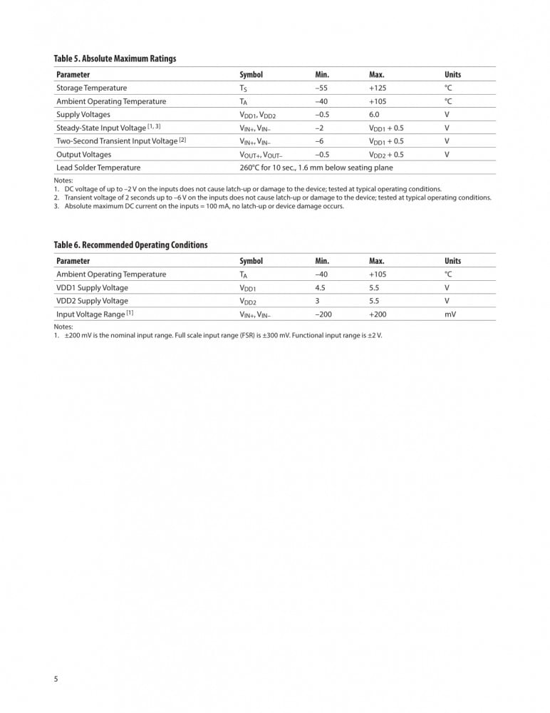 ACPL-C79A-500E datasheet page 5