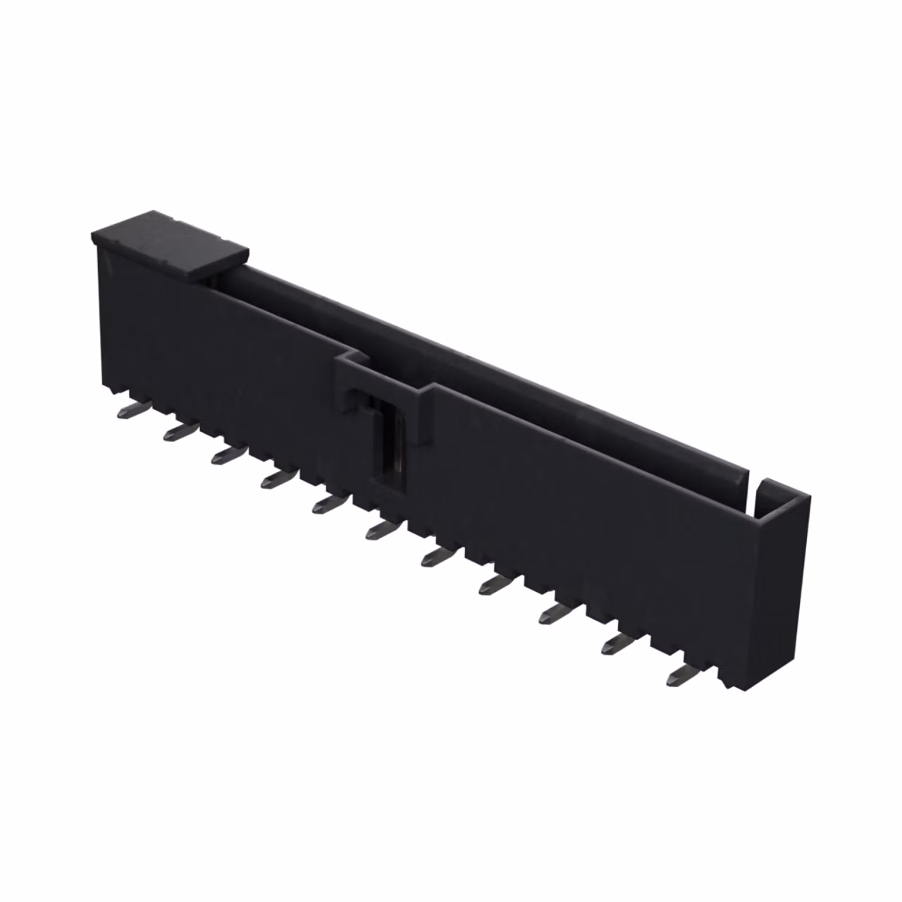 SL Wire-to-Board Header, Surface Mount, Single Row, Vertical, 22 Circuits, Tin (Sn) Plating, Tape and Reel, with Pick-and-Place Cap for sale