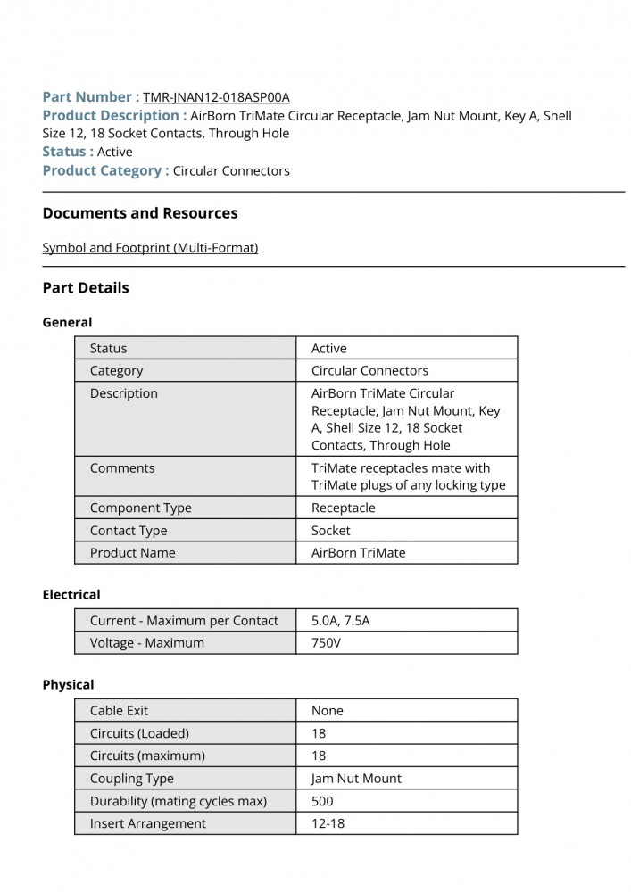 TMR-JNAN12-018ASP00A technical document preview, page 1