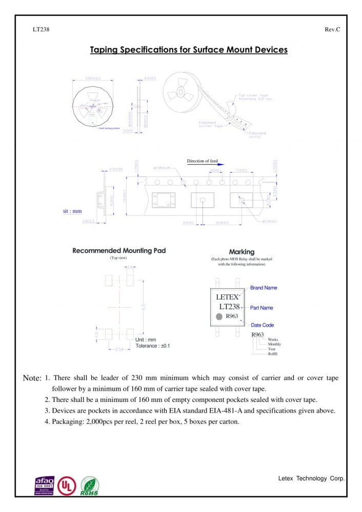 LT238 technical document page 4