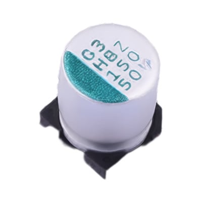 Lelon HBZ101M1JTR-1013 Aluminum-Polymer Capacitor
