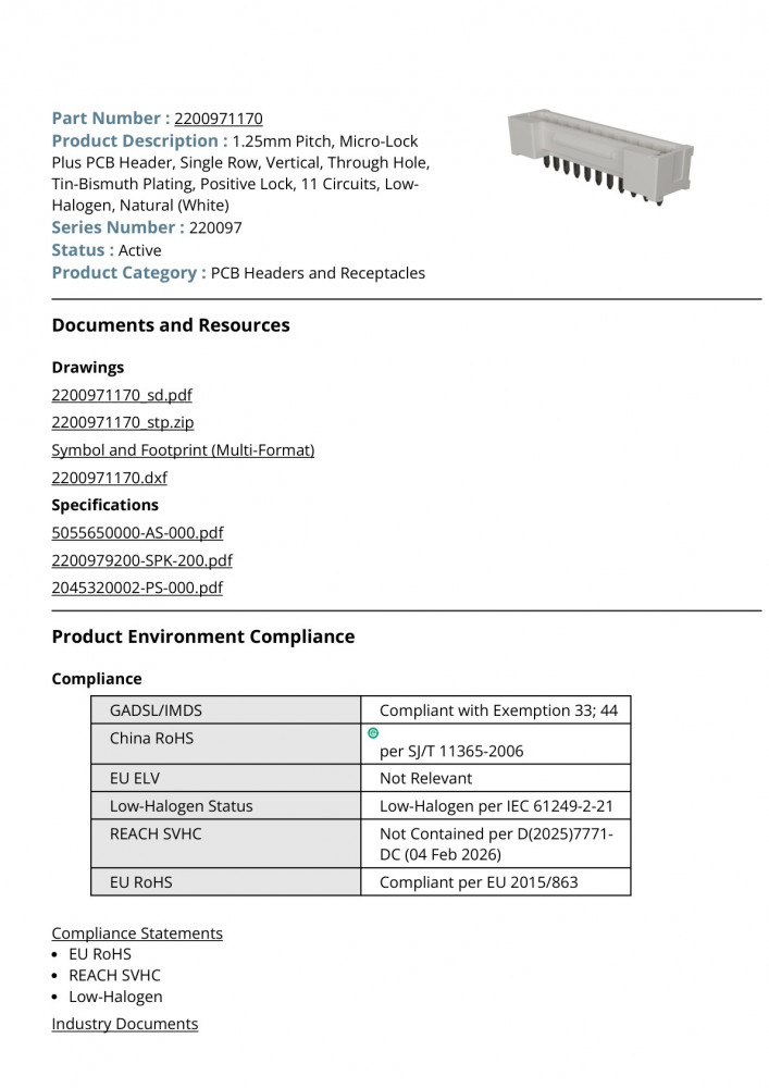 2200971170 technical document page 1
