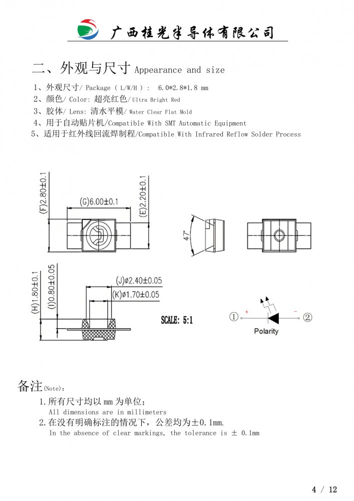 GL6028UR01 datasheet page 4
