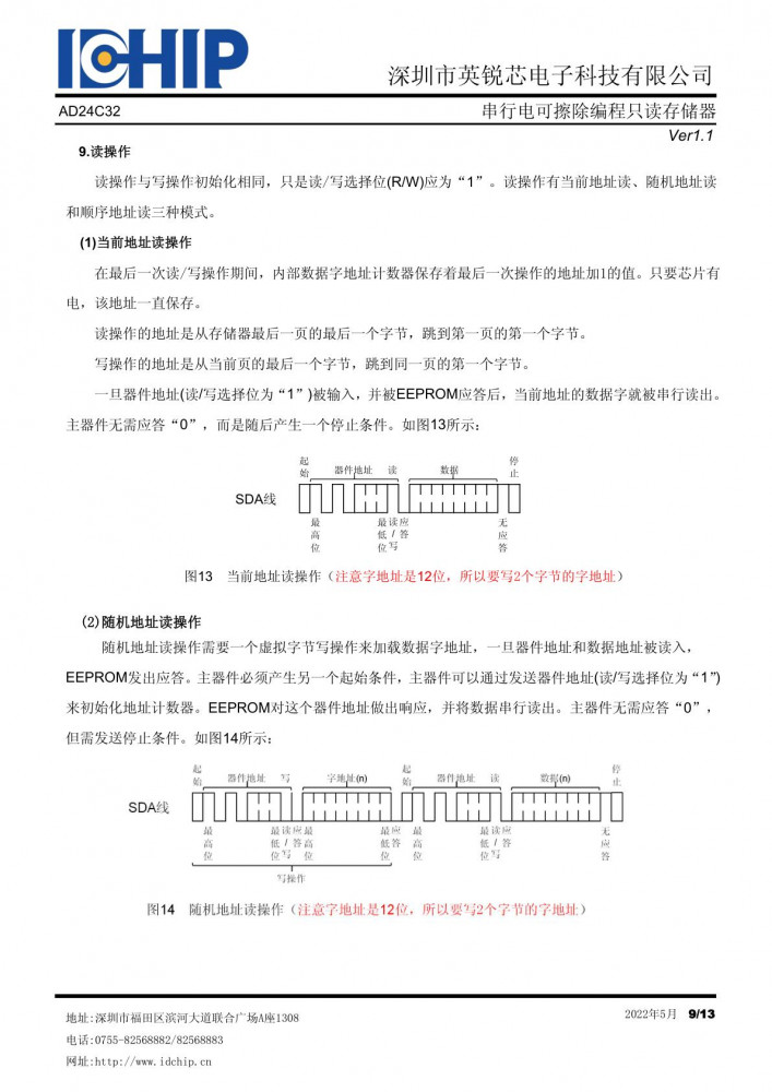AD24C32 datasheet page 9