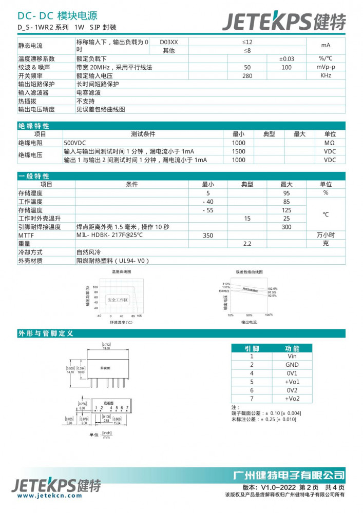 D050505S-1WR2 datasheet page 2