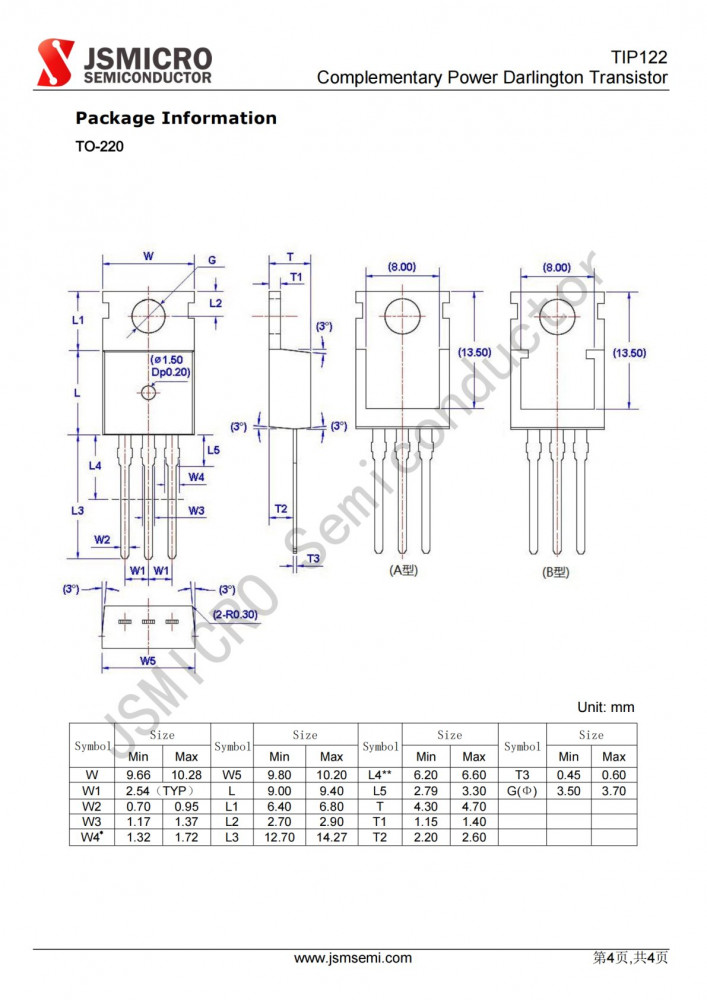 TIP122-JSM datasheet page 4
