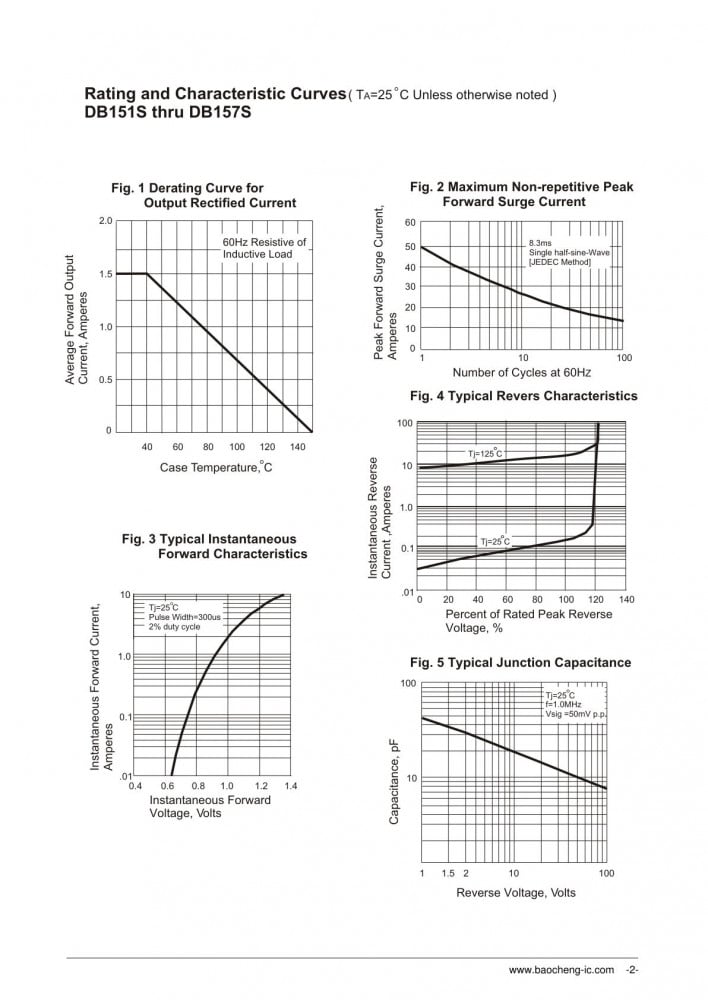 baocheng DB157S technical document page 2