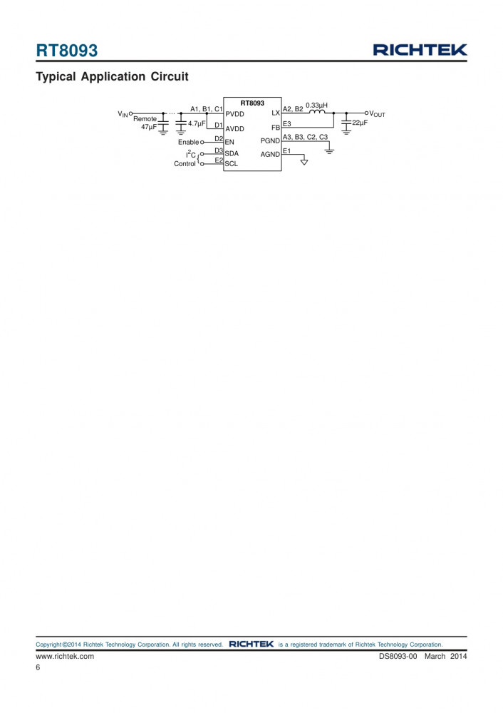 RT8093 datasheet page 6