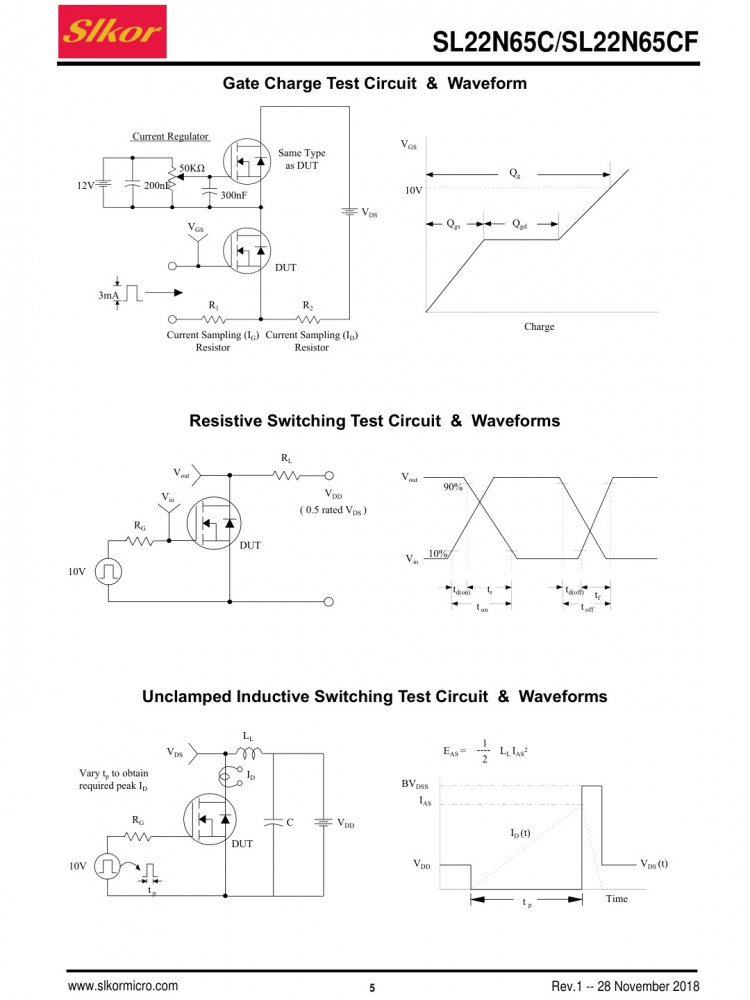 SL22N65CF datasheet page 5