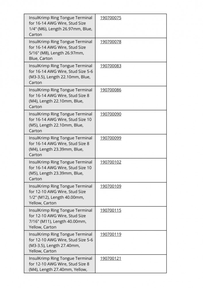 MOLEX 640010100 documentation page 7