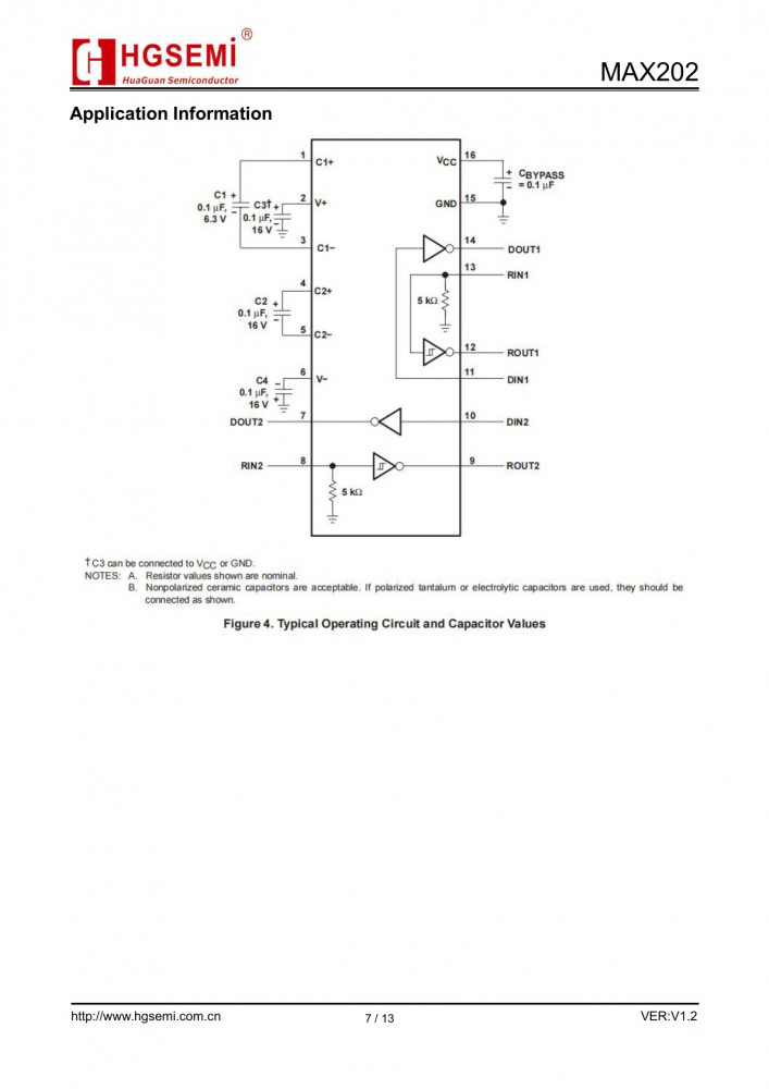 MAX202EIM/TR datasheet page 7