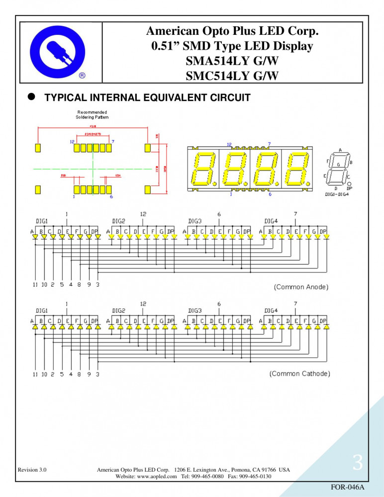 SMA514LY datasheet page 3
