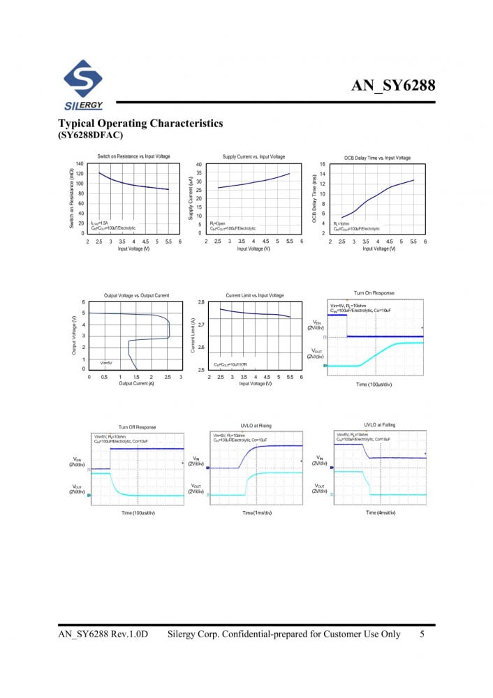 SY6288 datasheet page 5