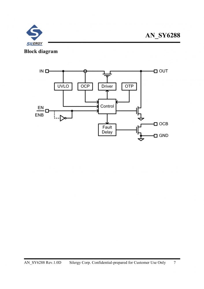 SY6288 datasheet page 7
