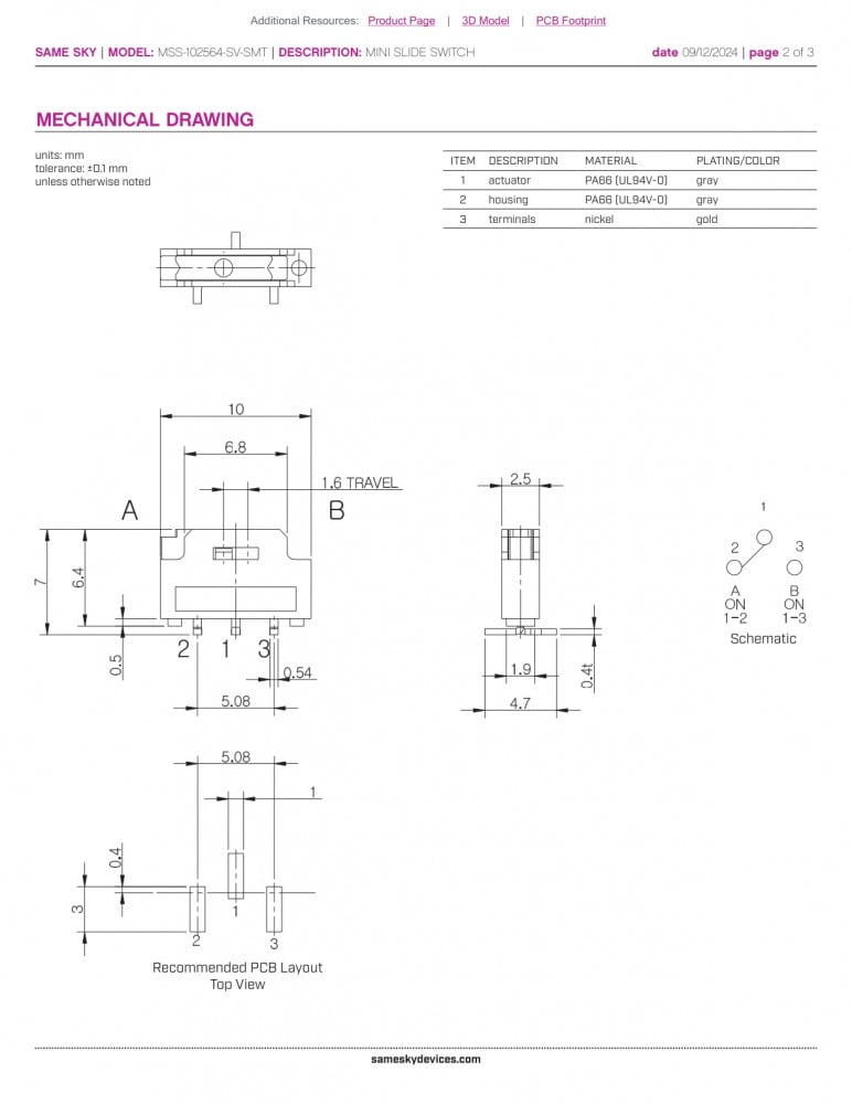 MSS-102564-SV-SMT datasheet page 2