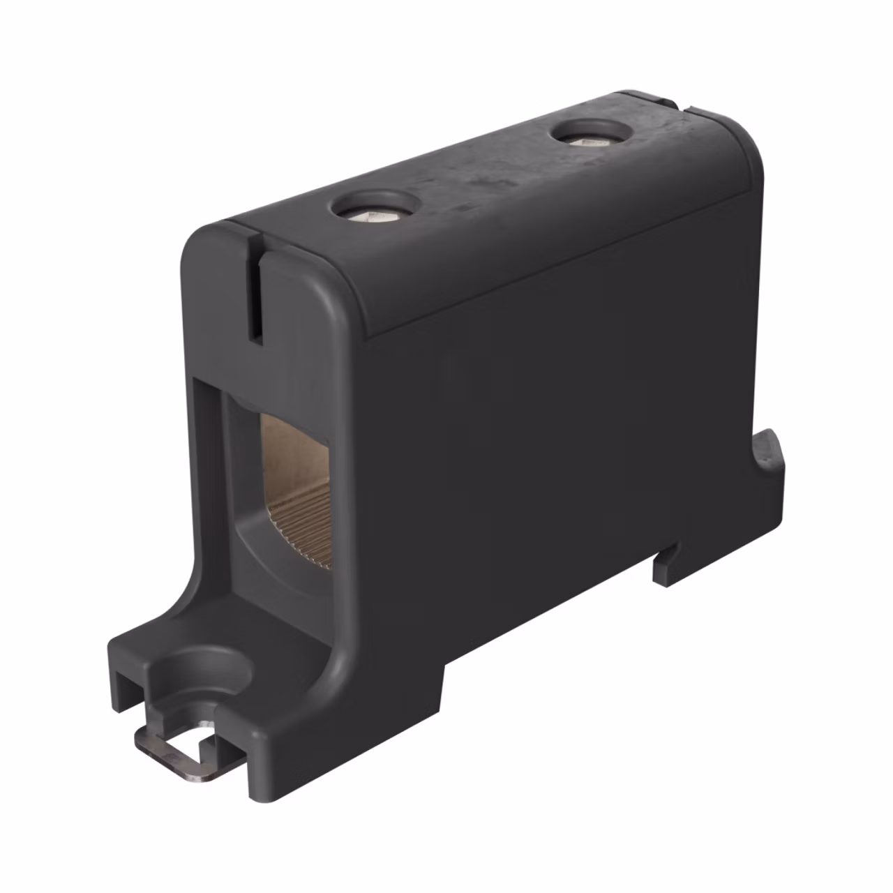 High Current Universal Clamp Terminal Block, 35.00mm DIN-rail or Screw Mount, 230.0A / 600V, Grey Housing and Cover, 1 Circuit for sale