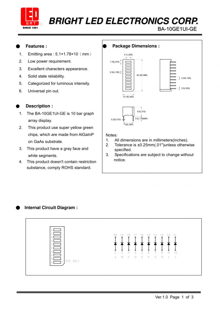 BA-10GE1UI-GE technical document page 1