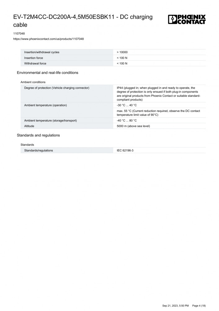 Phoenix Contact 1107048 technical document page 4