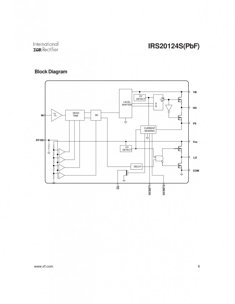 IRS20124SPBF datasheet page 6