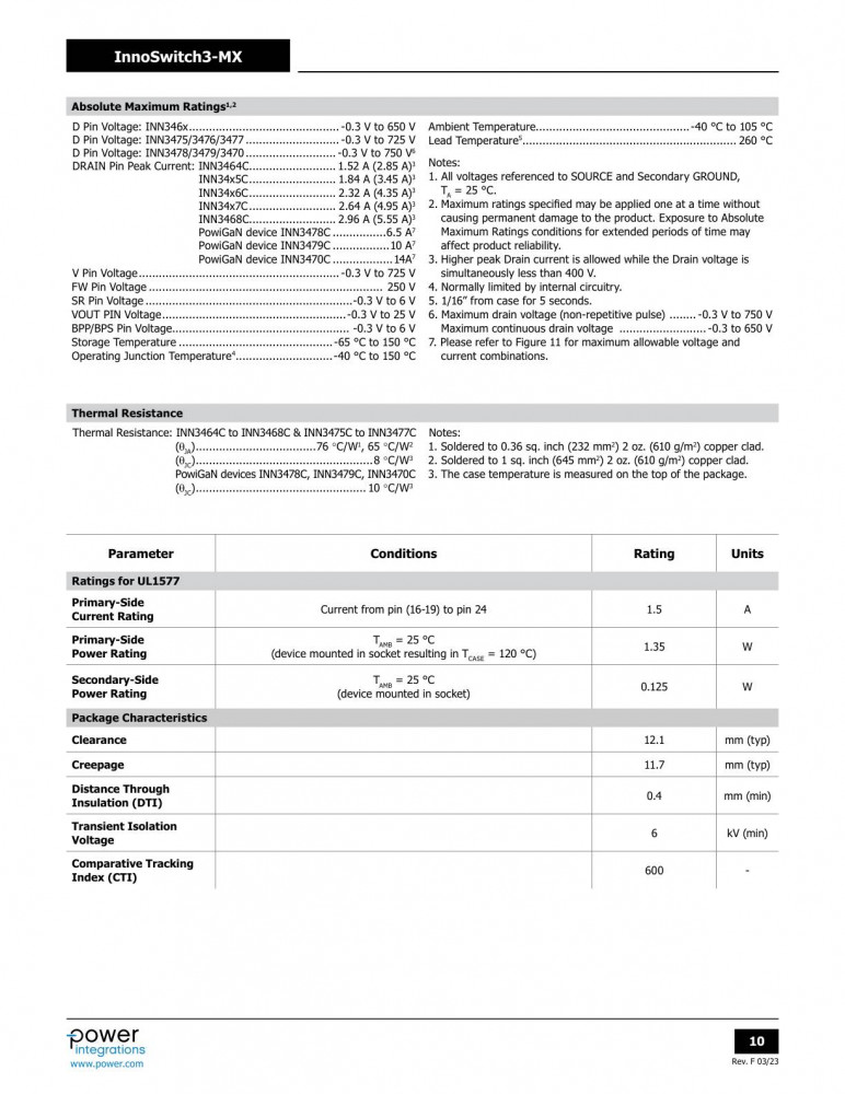 INN3467C-TL technical document page 10