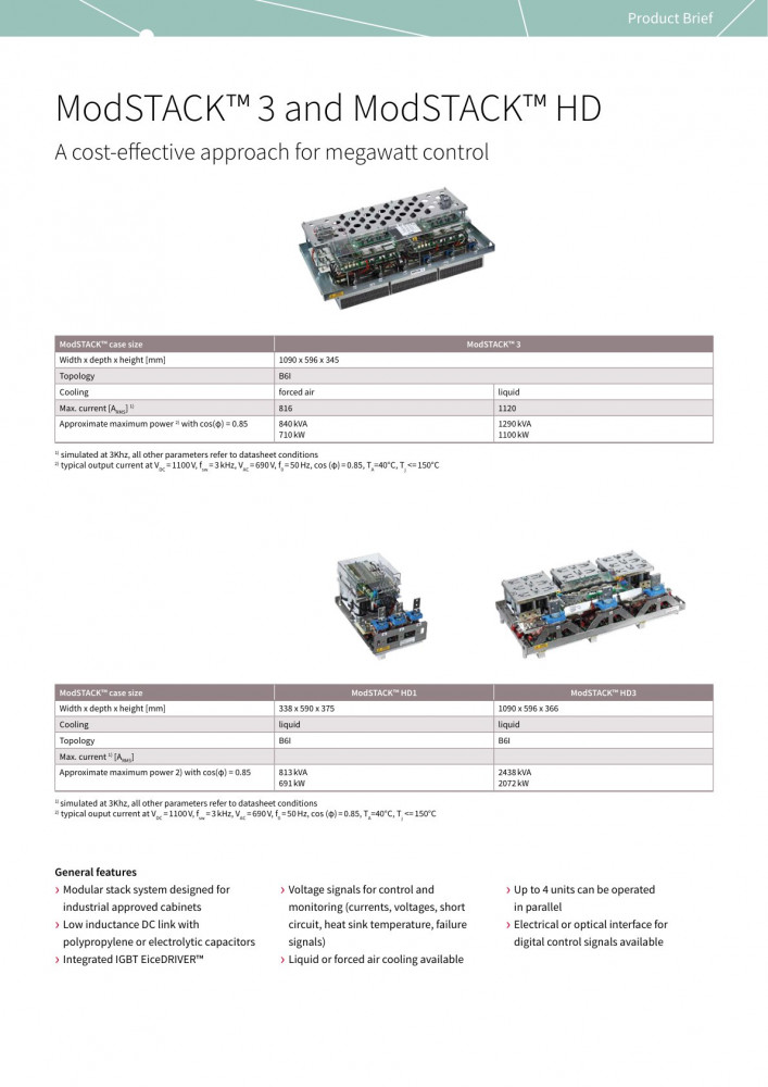 Infineon product document page 3