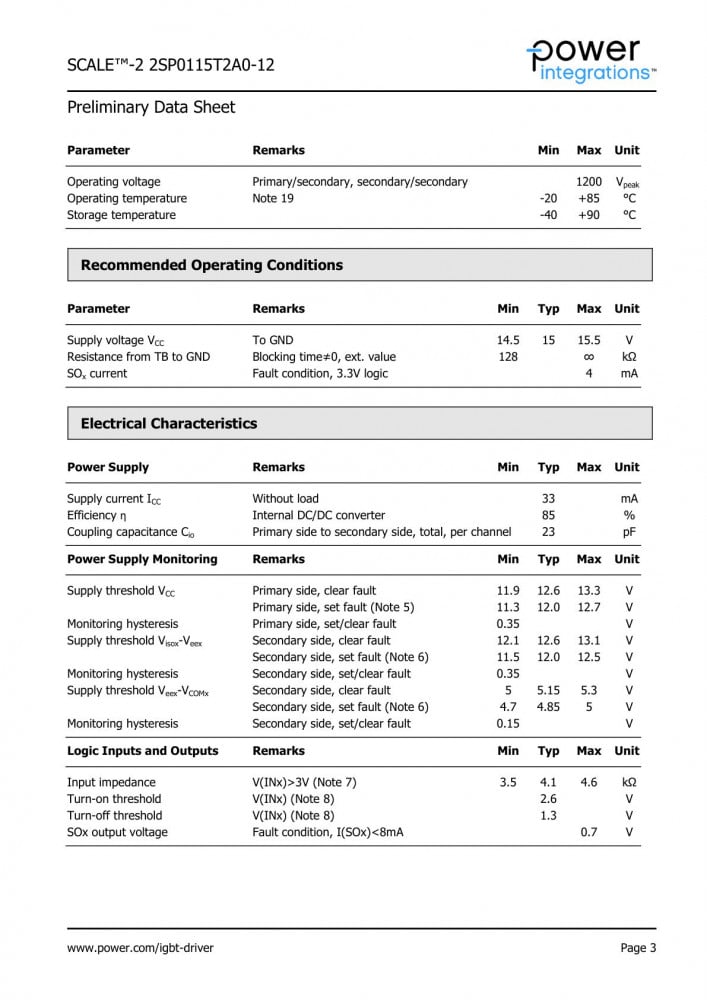 2SP0115T2A0-12 datasheet page 3